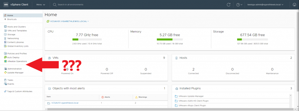 Vgarethlewis Networking And Security Extension Missing After Vmware Nsx Upgrade