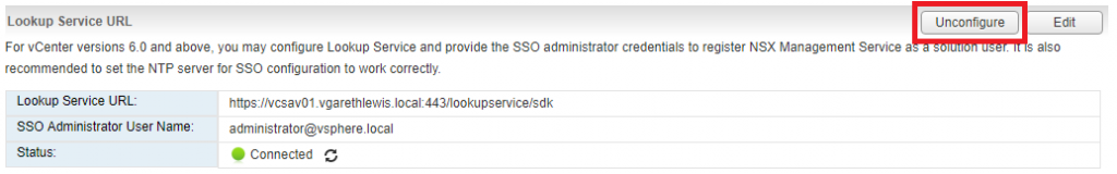 Vgarethlewis Networking And Security Extension Missing After Vmware Nsx Upgrade