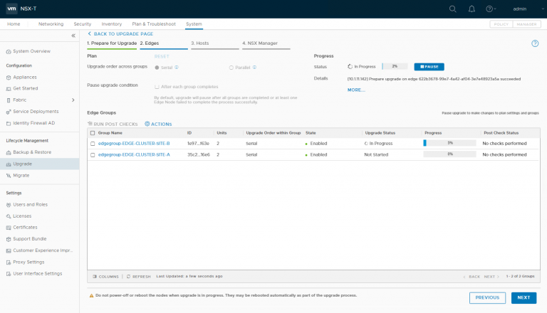 vGarethLewis - Upgrading VMware NSX-T Data Center to 3.1