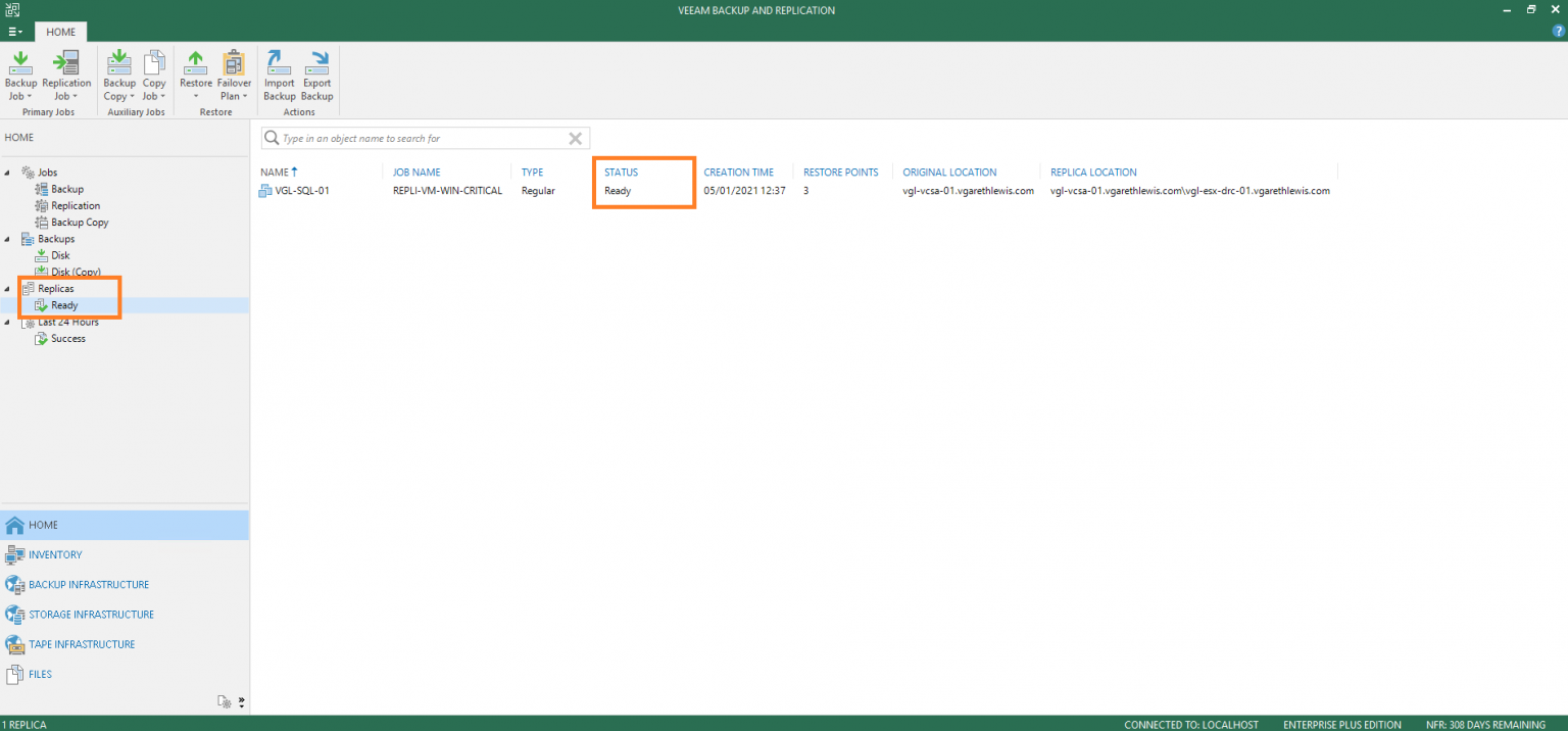 vGarethLewis - Veeam Backup & Replication - Part 2 - Recovery From Failover