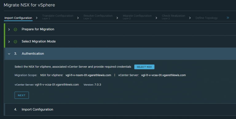 vGarethLewis - VMware NSX for vSphere to NSX-T Migration - End-to-End User Defined Topology