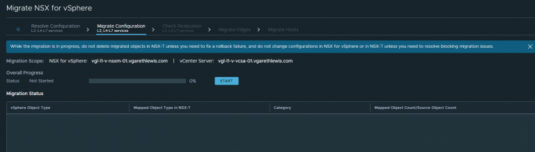 vGarethLewis - VMware NSX for vSphere to NSX-T Migration - End-to-End User Defined Topology