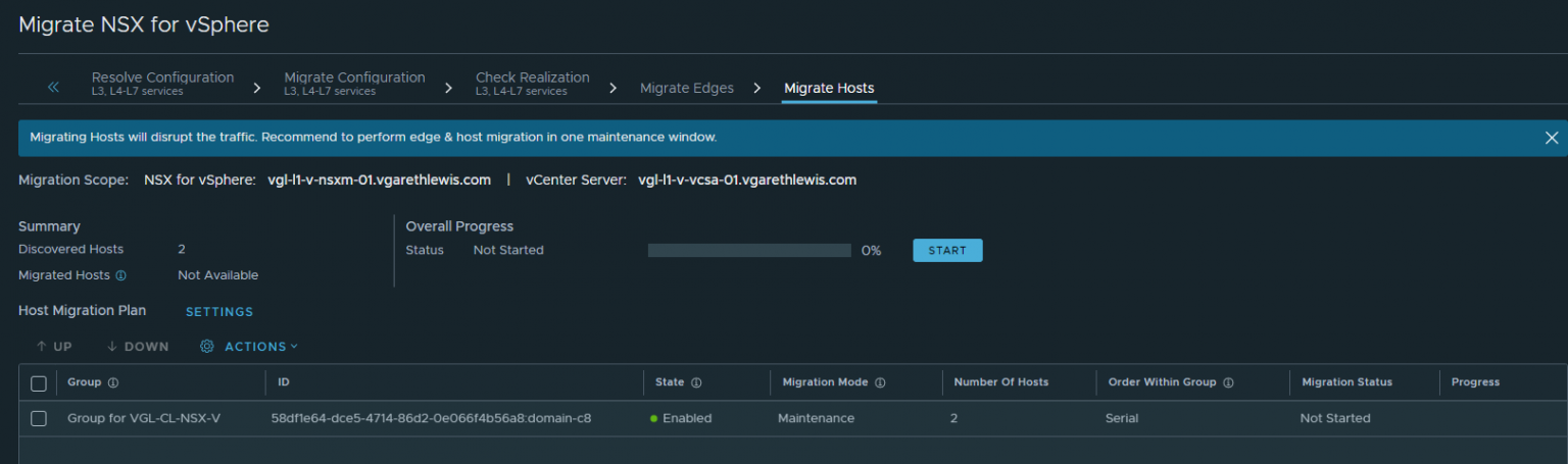 vGarethLewis - VMware NSX for vSphere to NSX-T Migration - End-to-End User Defined Topology