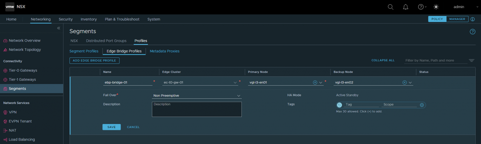 vGarethLewis - Extending Overlay Segments to VLAN via the VMware NSX ...